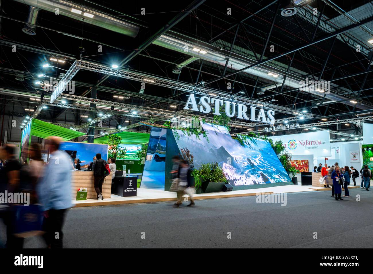 Fitur 2024: Spanish Communities pavilions A general view of the ...