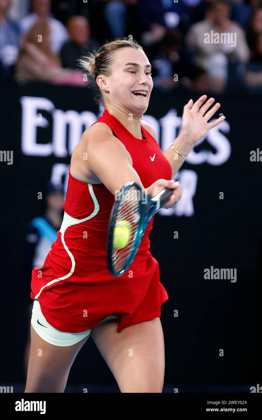 Melbourne Park, Melbourne, Victoria, Australia. 27th Jan, 2024. Australian Open Tennis ...