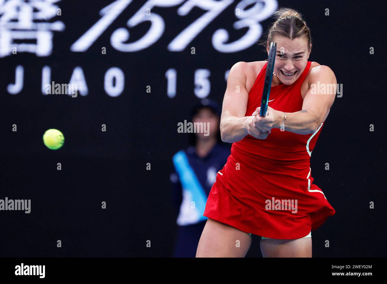 Melbourne Park, Melbourne, Victoria, Australia. 27th Jan, 2024. Australian Open Tennis ...