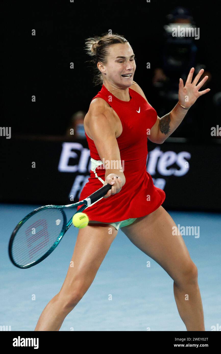 Melbourne Park, Melbourne, Victoria, Australia. 27th Jan, 2024. Australian Open Tennis ...