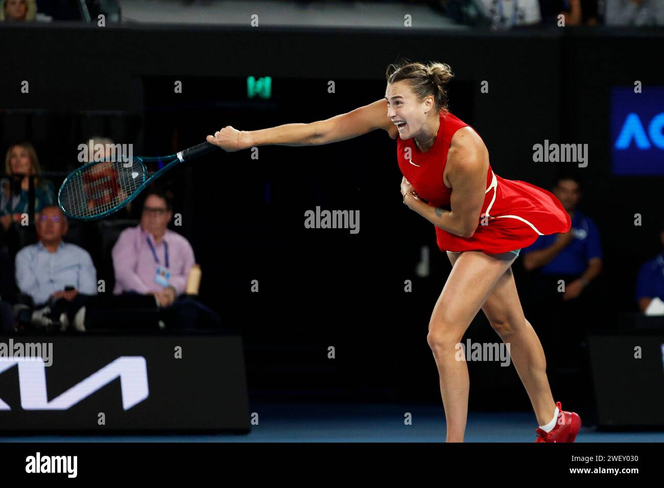 Melbourne Park, Melbourne, Victoria, Australia. 27th Jan, 2024. Australian Open Tennis ...