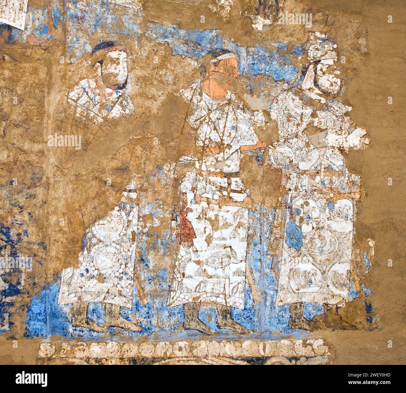 Afrasiyab murals hi-res stock photography and images - Alamy