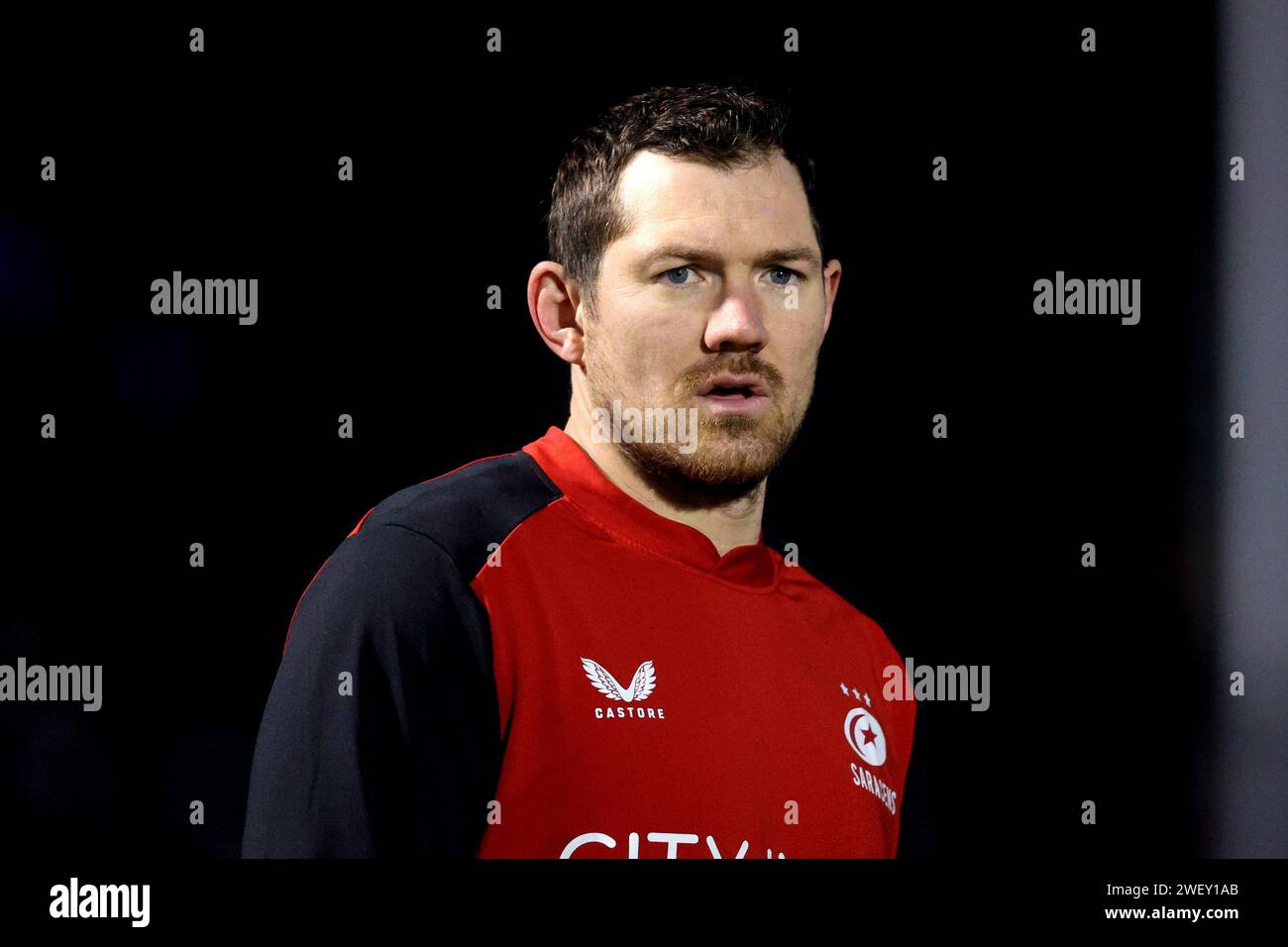Saracens’s Alex Goode before during the Gallagher Premiership match at ...