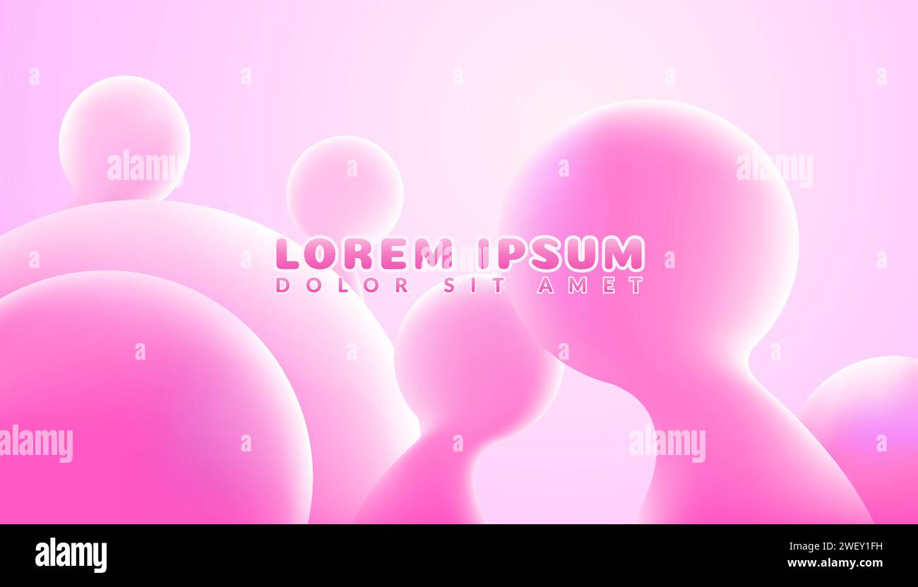 Pink bubble gum in Stock Vector Images - Alamy