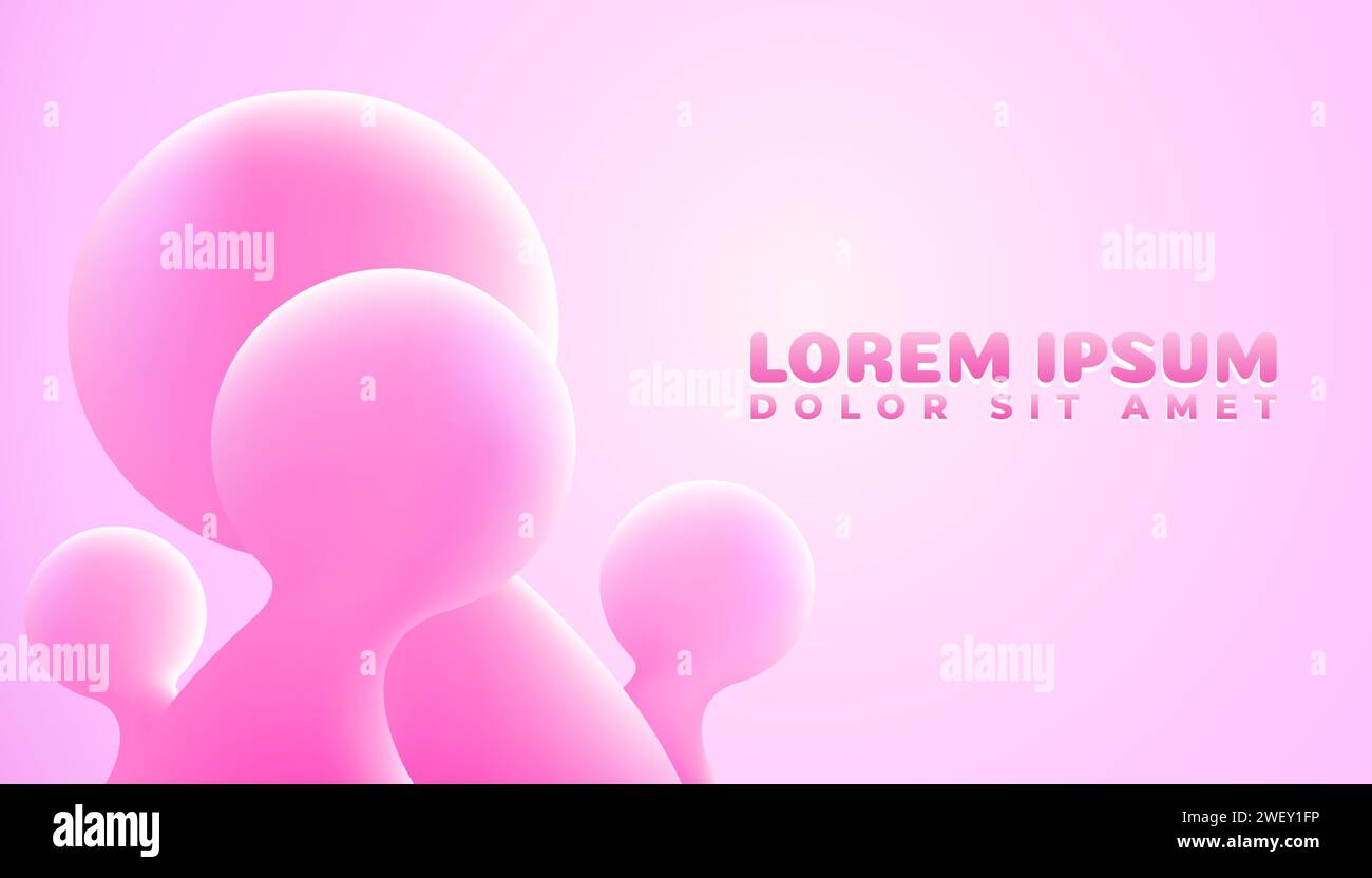 Smooth chewy bubble gum like cotton candy in sweet pink color. Abstract ...