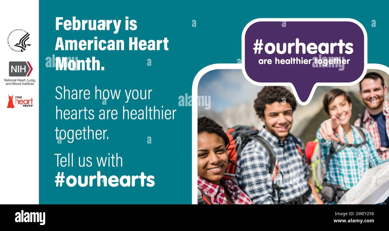 American heart month hi-res stock photography and images - Alamy