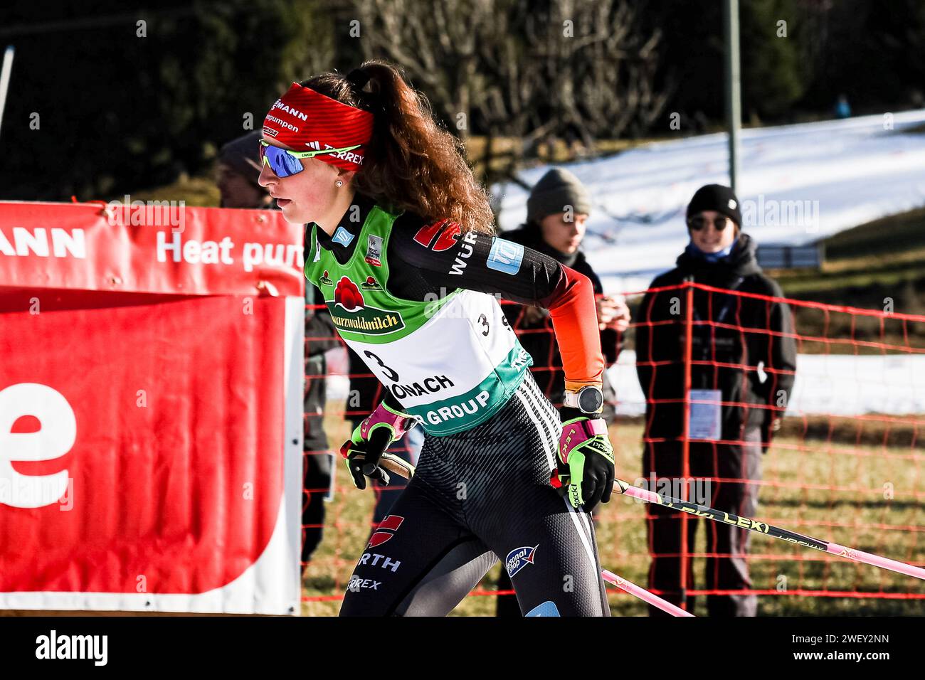 Schonach, Deutschland. 27th Jan, 2024. Nathalie Armbruster beim ...