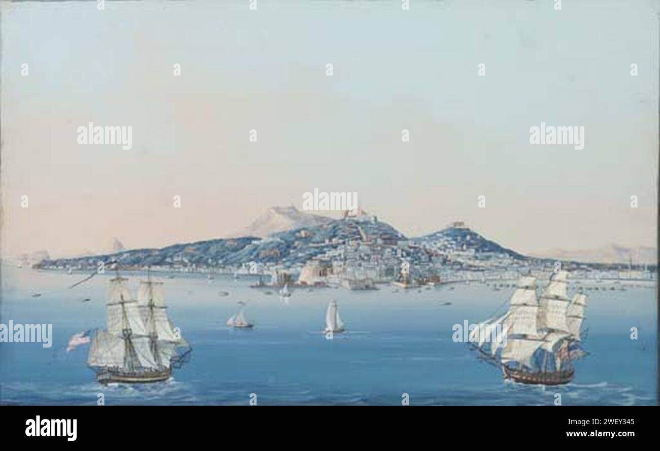 American ships in the Gulf of Naples RMA 2006 Stock Photo - Alamy