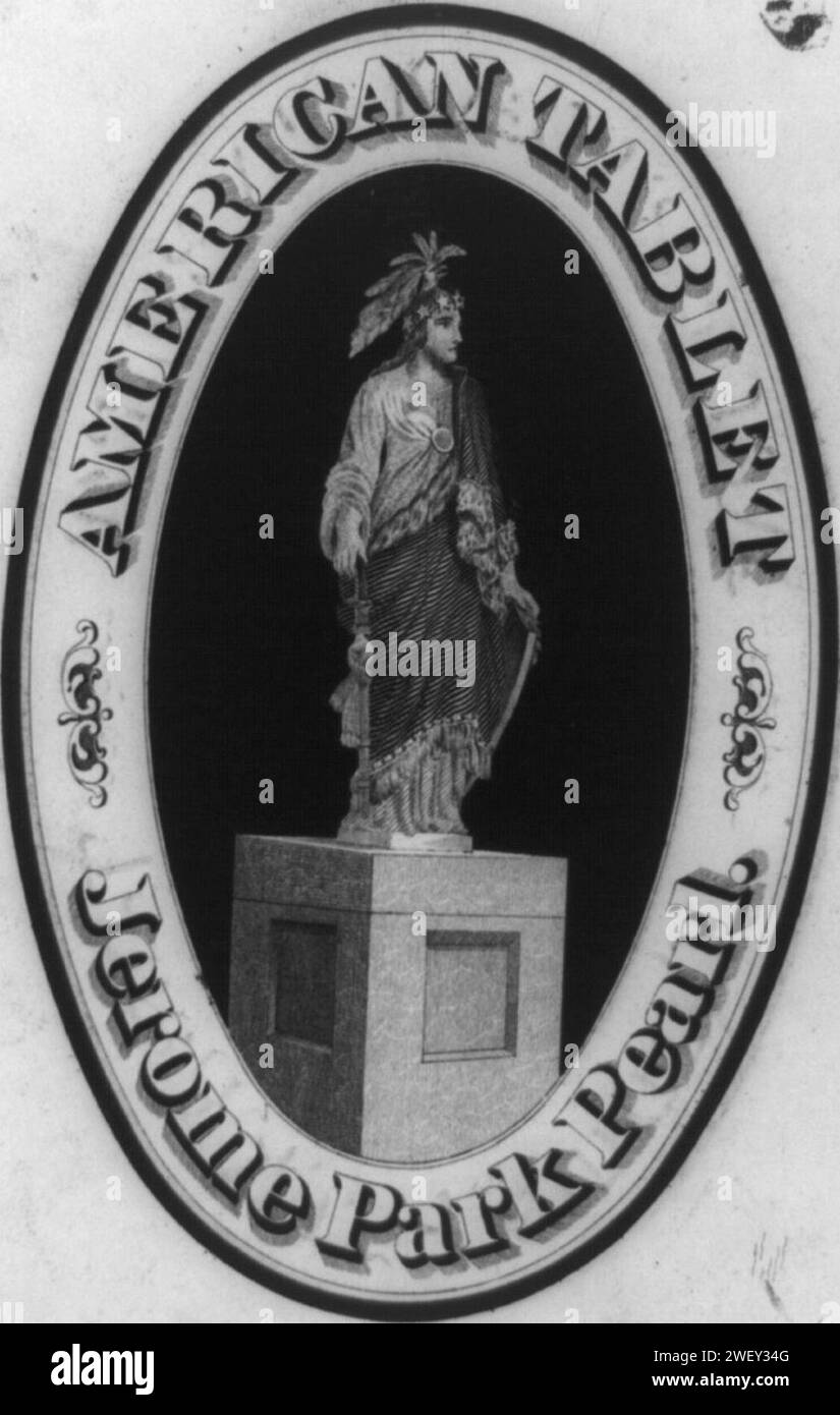 American Tablet, Jerome Park Pearl Stock Photo - Alamy