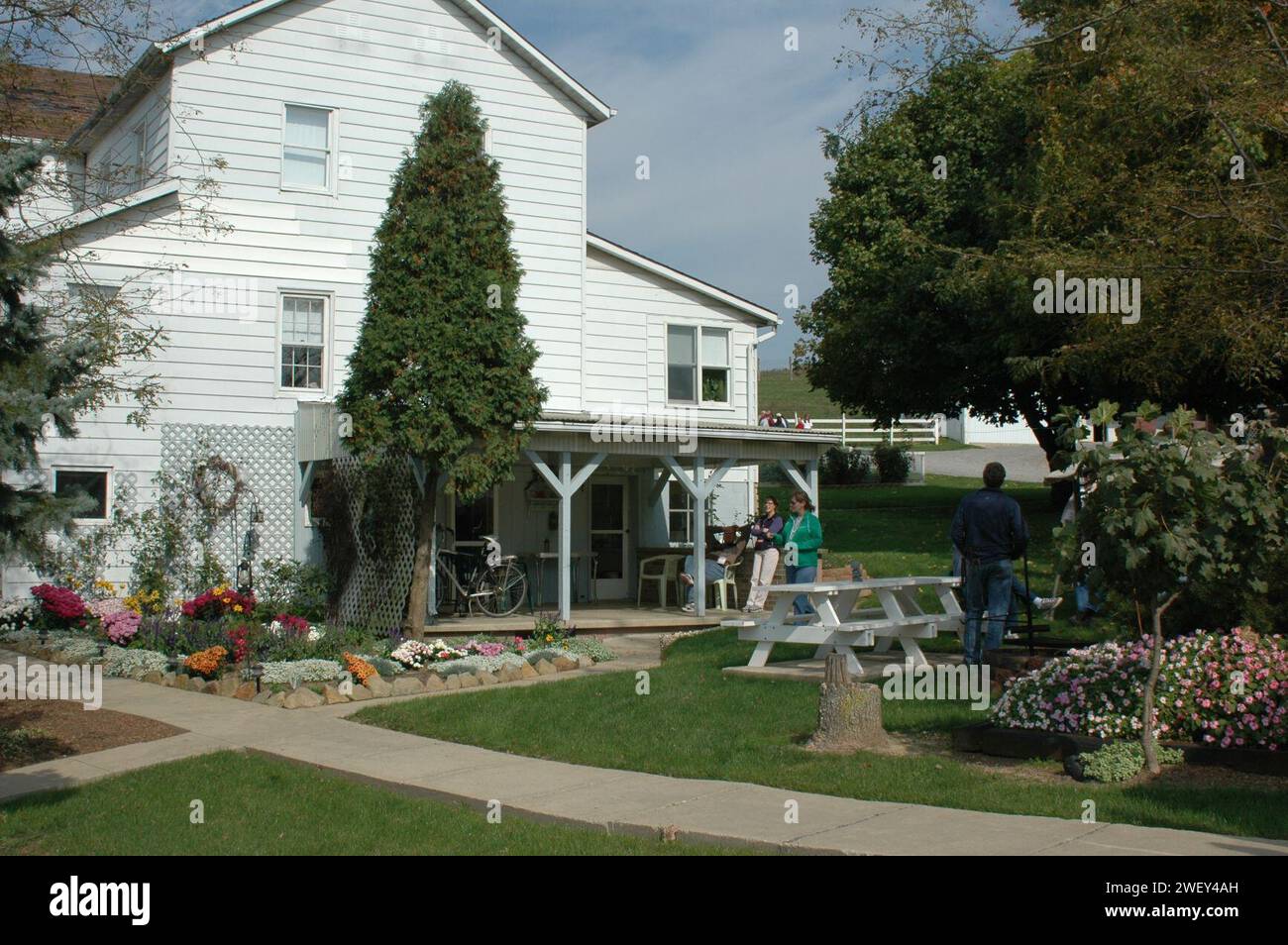 Amish Country Byway - Landscape at Miller's Farm Stock Photo - Alamy