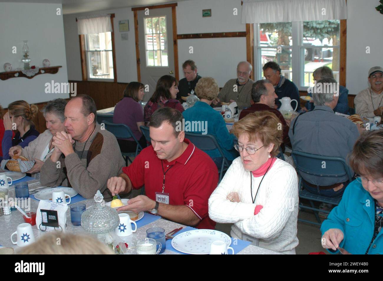 Amish Country Byway - Lunch at Miller's Farm Stock Photo - Alamy