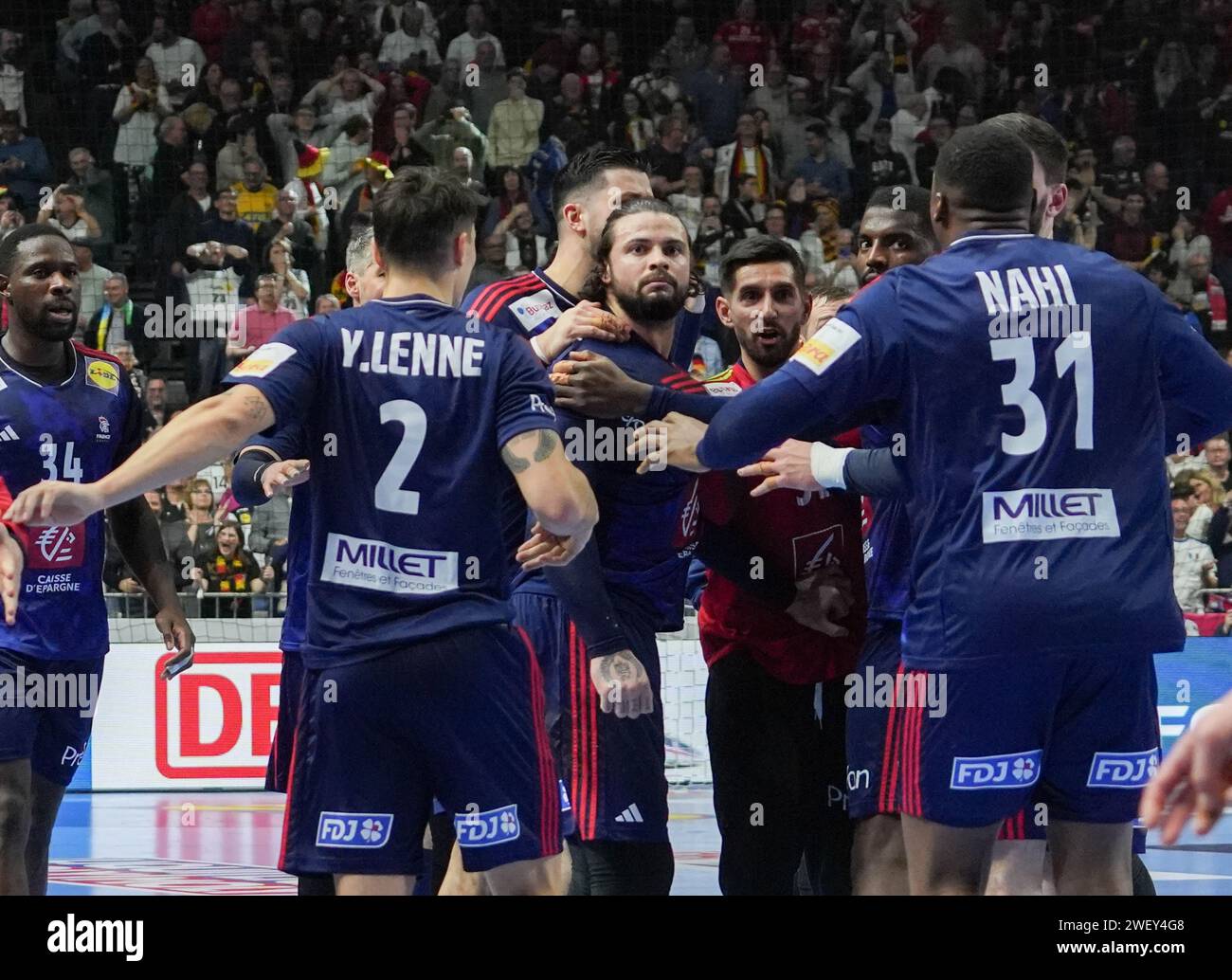 Cologne, Germany. 26th Jan, 2024. Celebration Goal Elohim Prandi of ...