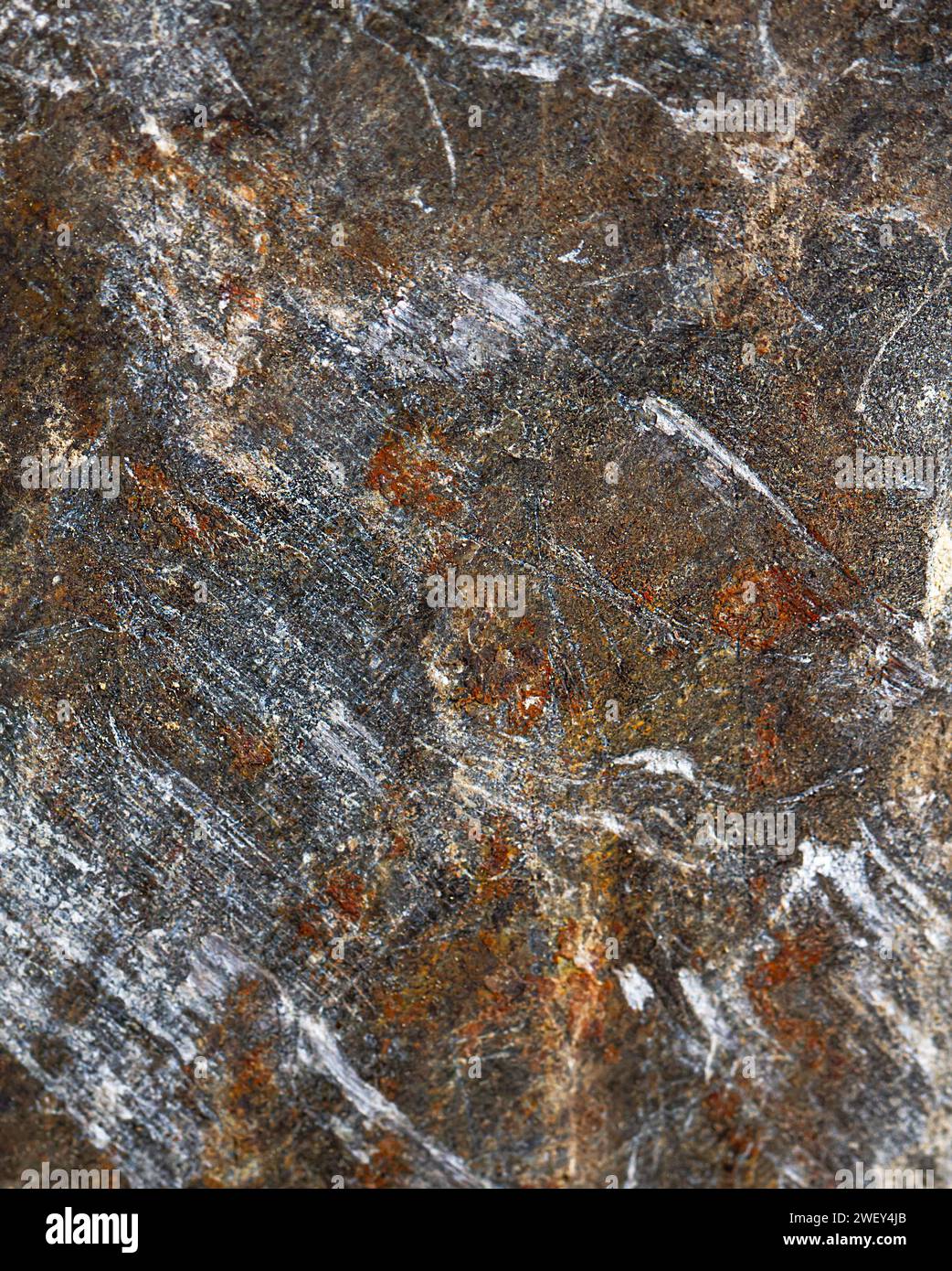 Natural rock design with white lines on and textured rustic surface ...