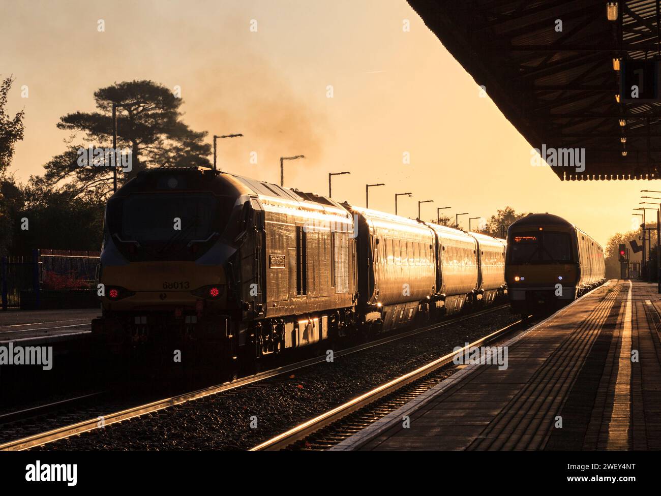 Class 68 locomotive hi-res stock photography and images - Alamy