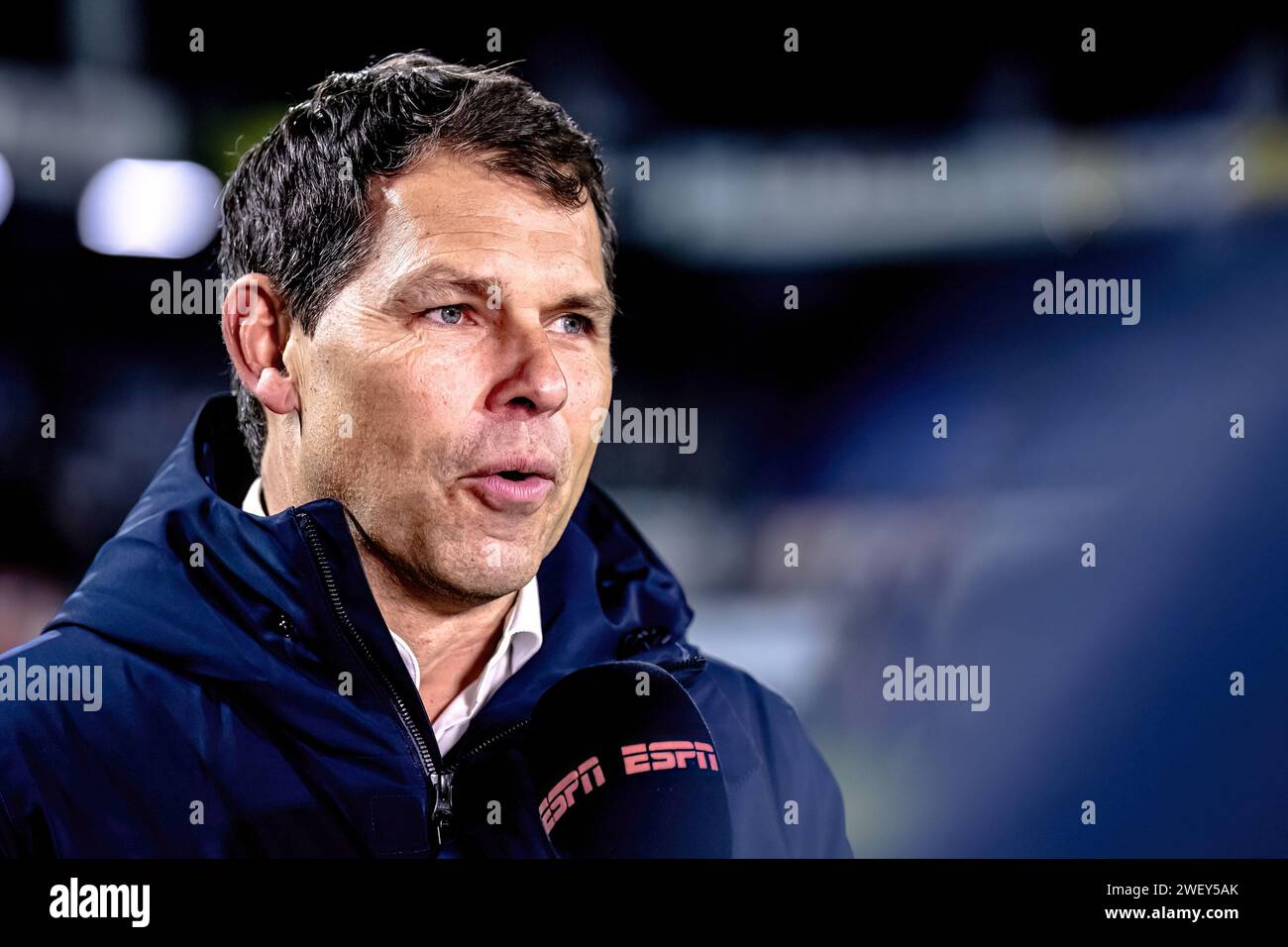 WAALWIJK, Netherlands. 27th Jan, 2024. SPO, Mandemakers Stadium, Dutch ...
