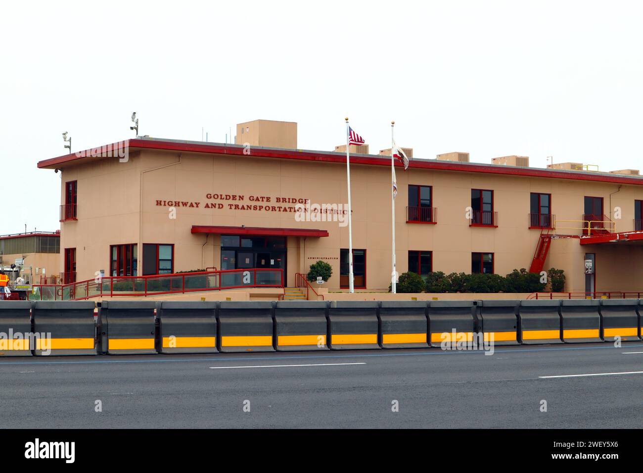 San Francisco, California: Golden Gate Bridge Highway and ...