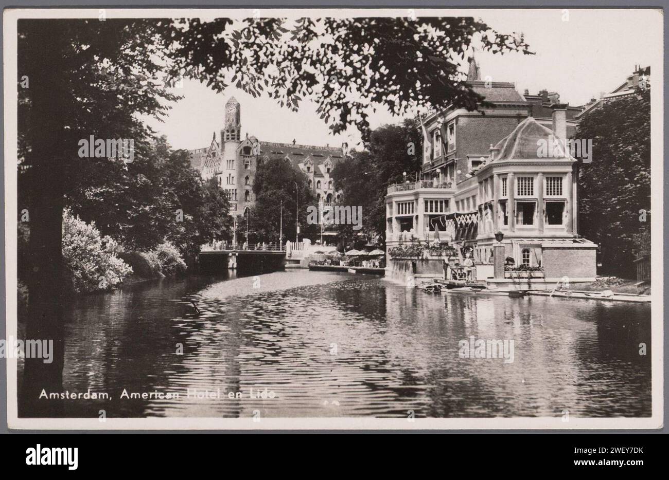 Amsterdam, American Hotel en Lido Stock Photo - Alamy