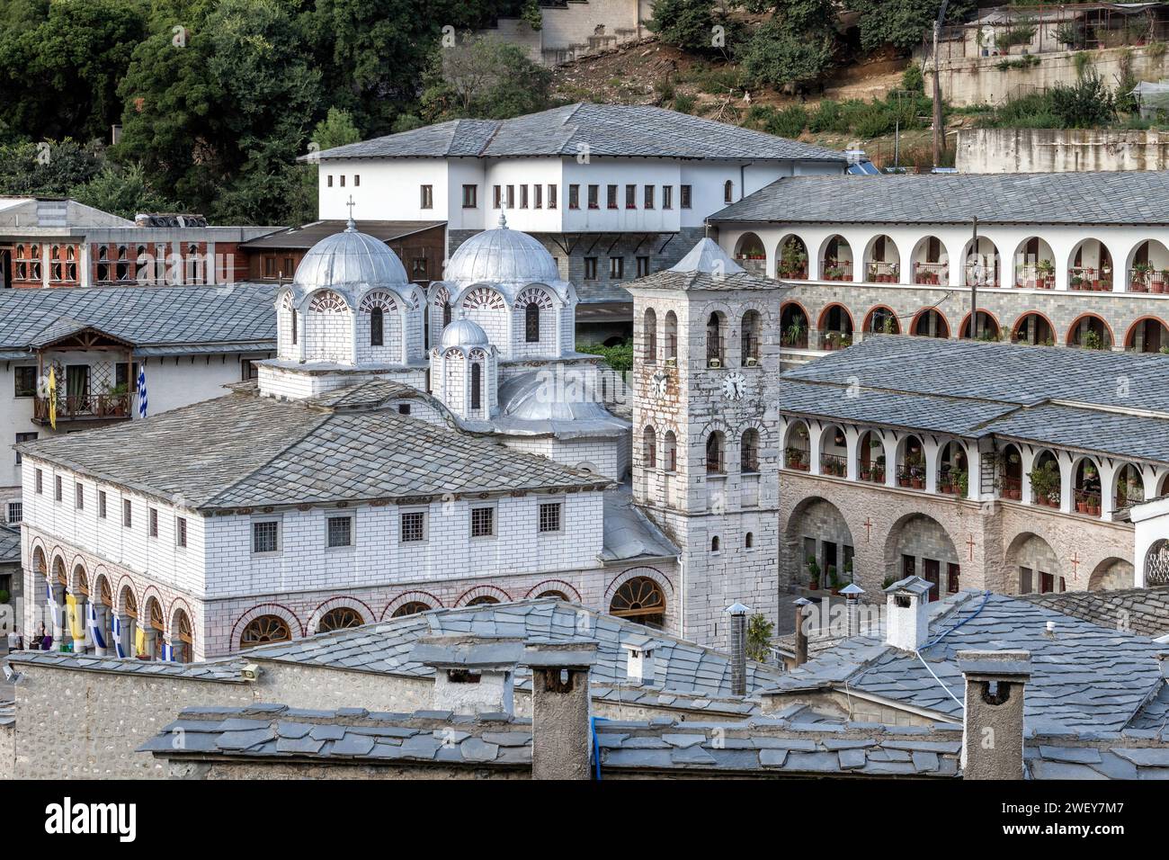 The historic monastery of Panagia (Virgin Mary) Eikosifinissa, Pangeo ...