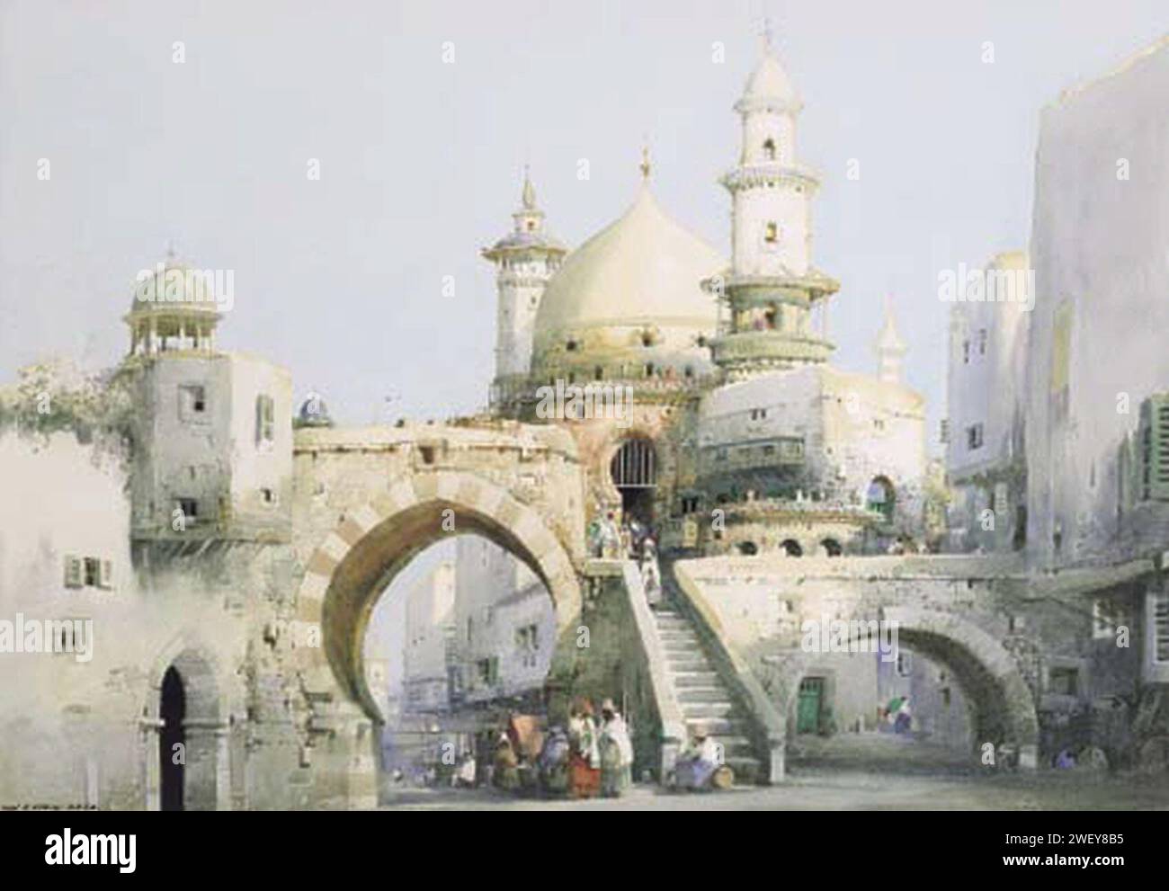 An ancient Arab city Stock Photo - Alamy