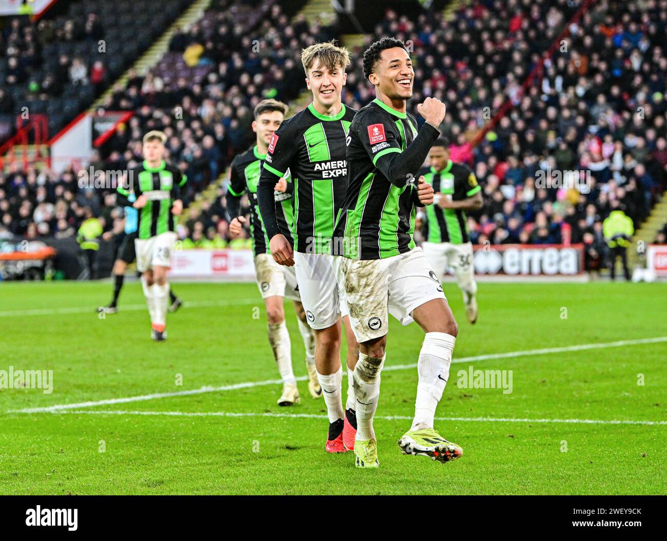 Bramall Lane, Sheffield, UK. 27th Jan, 2024. FA Cup Fourth Round ...