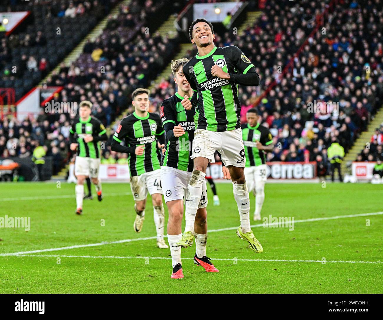 Bramall Lane, Sheffield, UK. 27th Jan, 2024. FA Cup Fourth Round ...