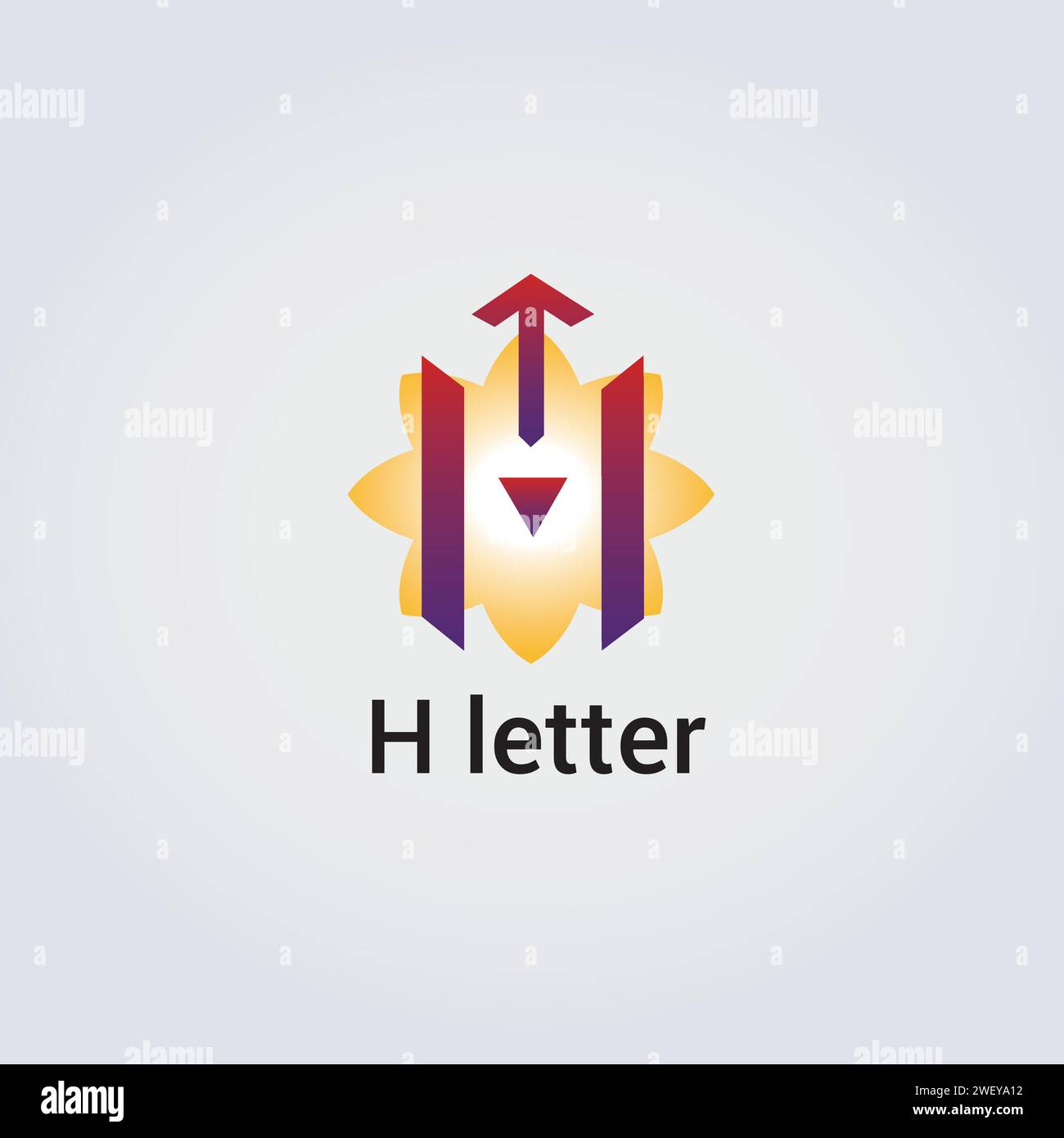 H Letter Icon Design Single Isolated Logo Design Brand Corporate ...