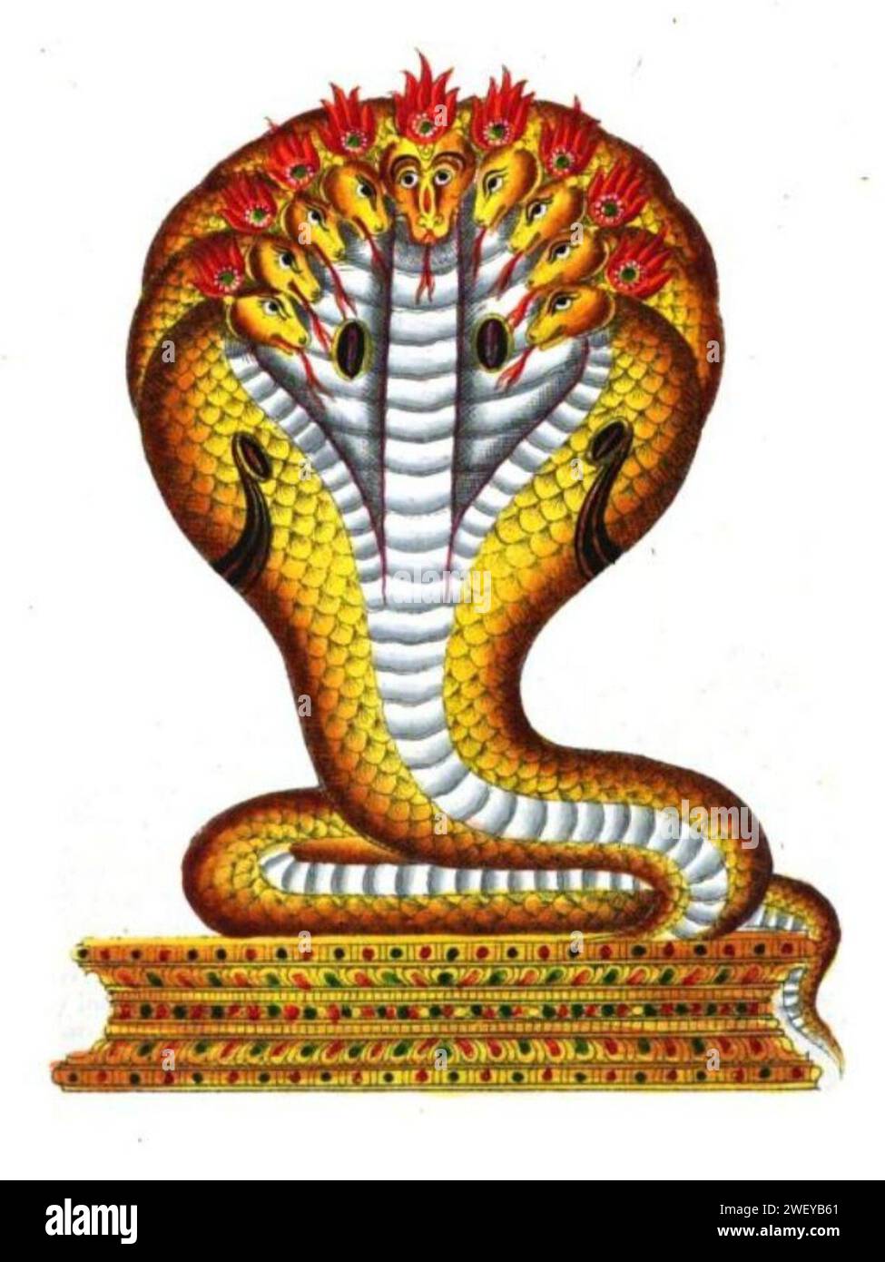 Ananta shesha Cut Out Stock Images & Pictures - Alamy