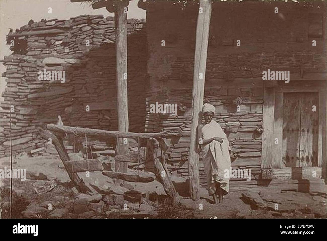 Ancient Axumite church built in the 6th century here are the typical ...