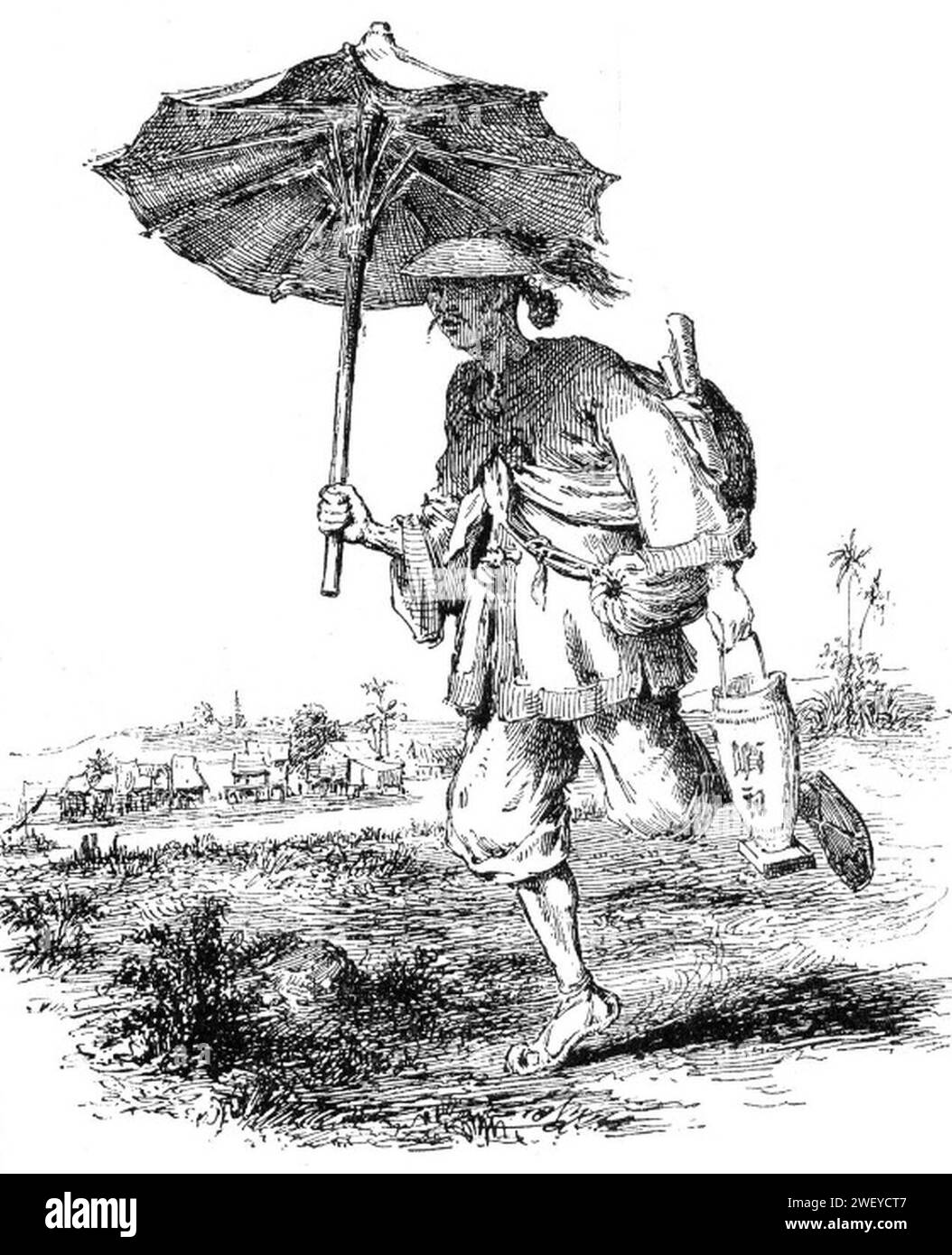 Ancient China mail courier Stock Photo - Alamy