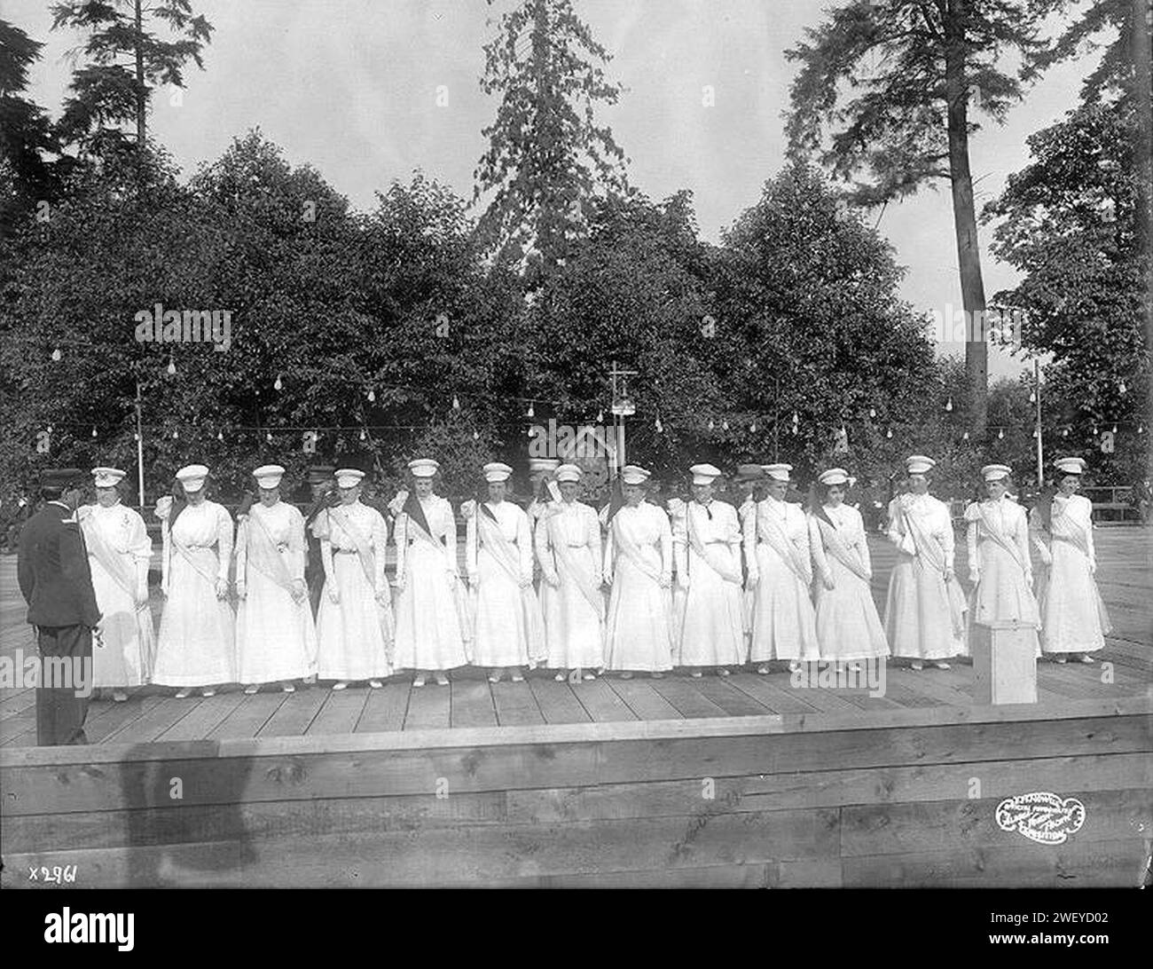 Ancient Order of United Workmen drill team, Alaska Yukon Pacific ...