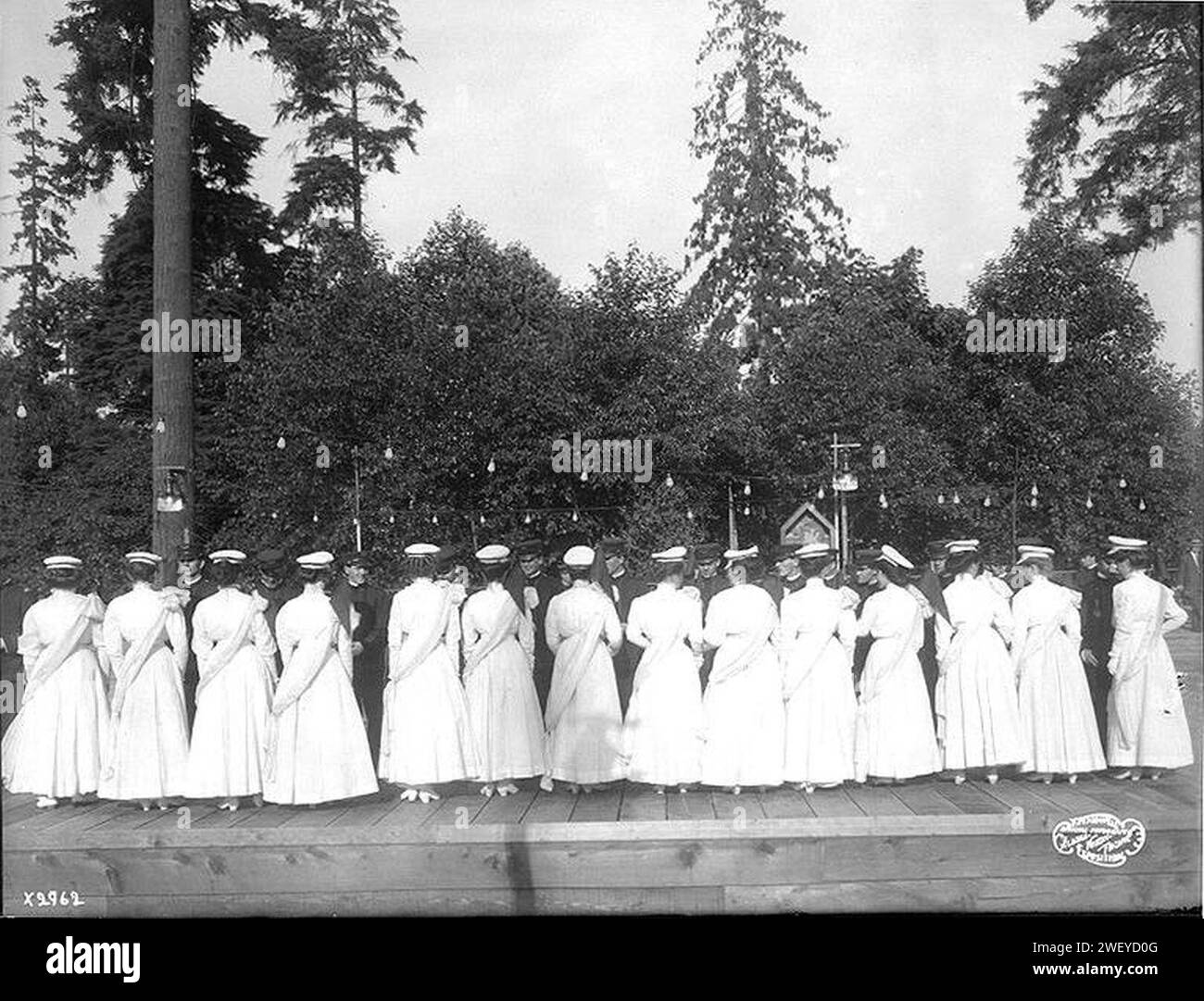 Ancient Order of United Workmen drill team, Alaska Yukon Pacific ...