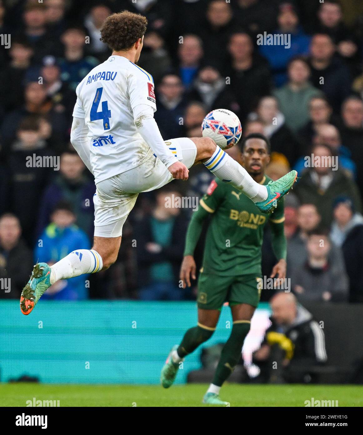 Elland Road, Leeds, Yorkshire, UK. 27th Jan, 2024. FA Cup Fourth Round ...