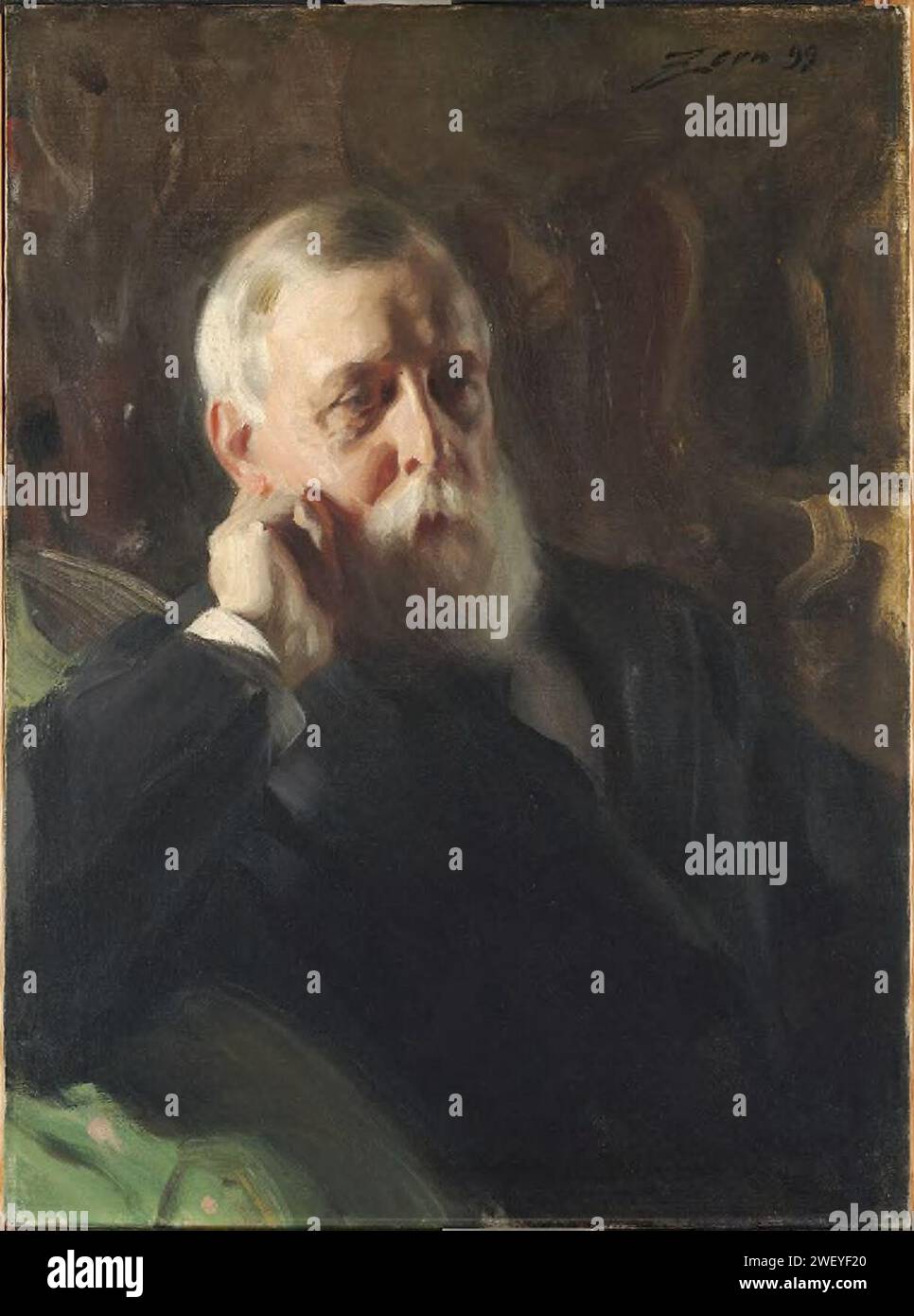 Anders Leonard Zorn - Joseph Randolph Coolidge (1828-1925 Stock Photo ...