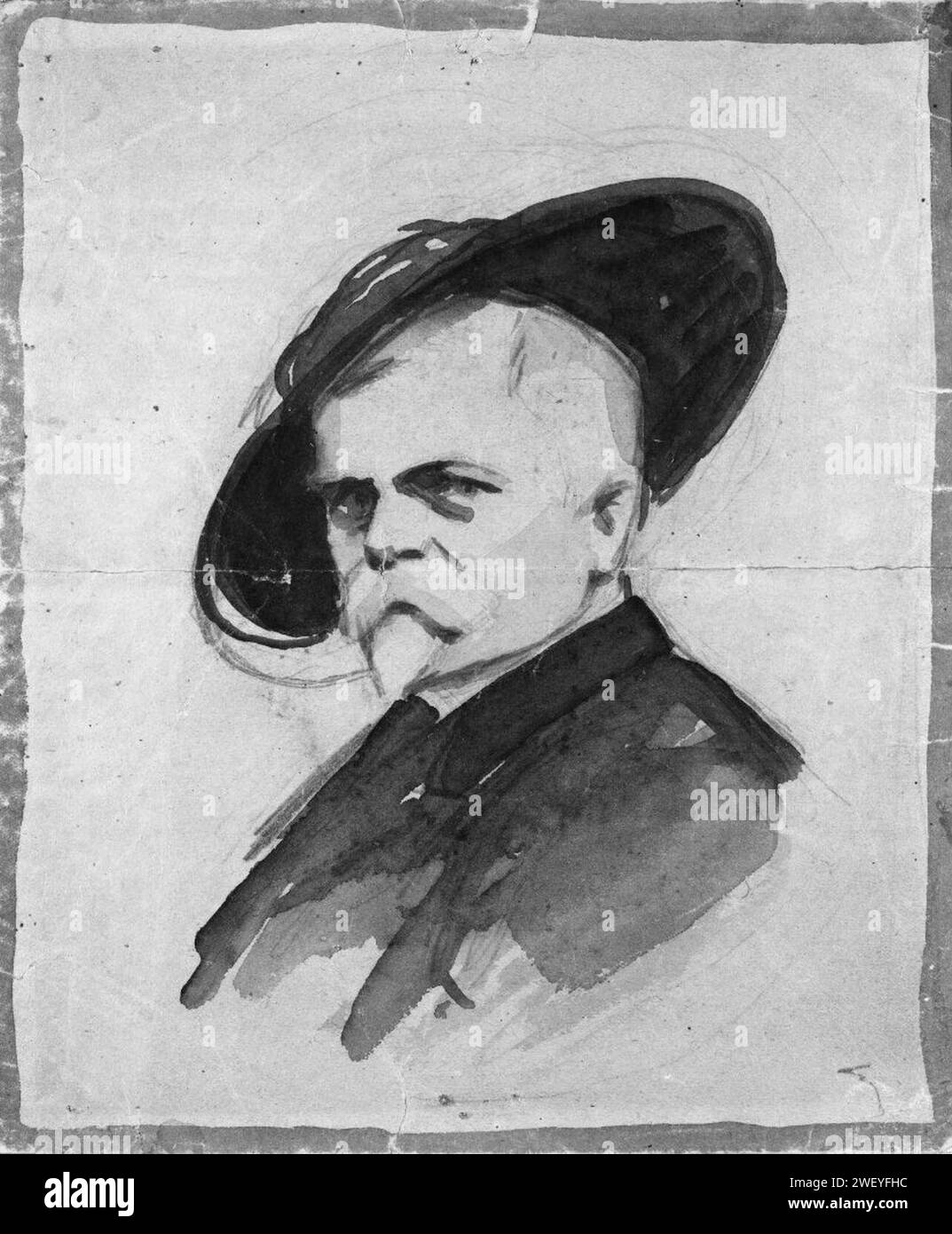 Anders Zorn - Fredrik Wilhelm Scholander Stock Photo - Alamy