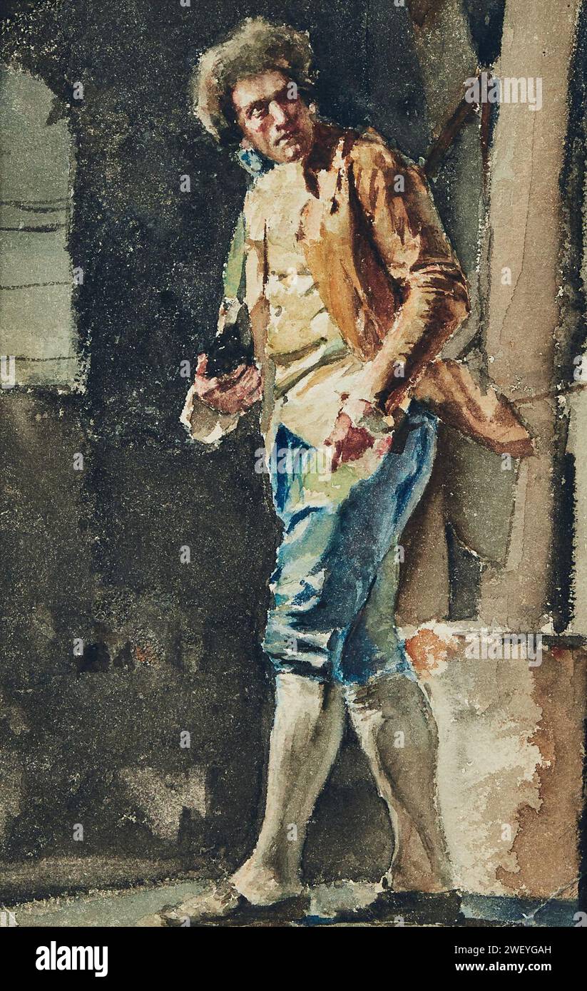 Anders Zorn - Spanish Actor 1882 Stock Photo - Alamy