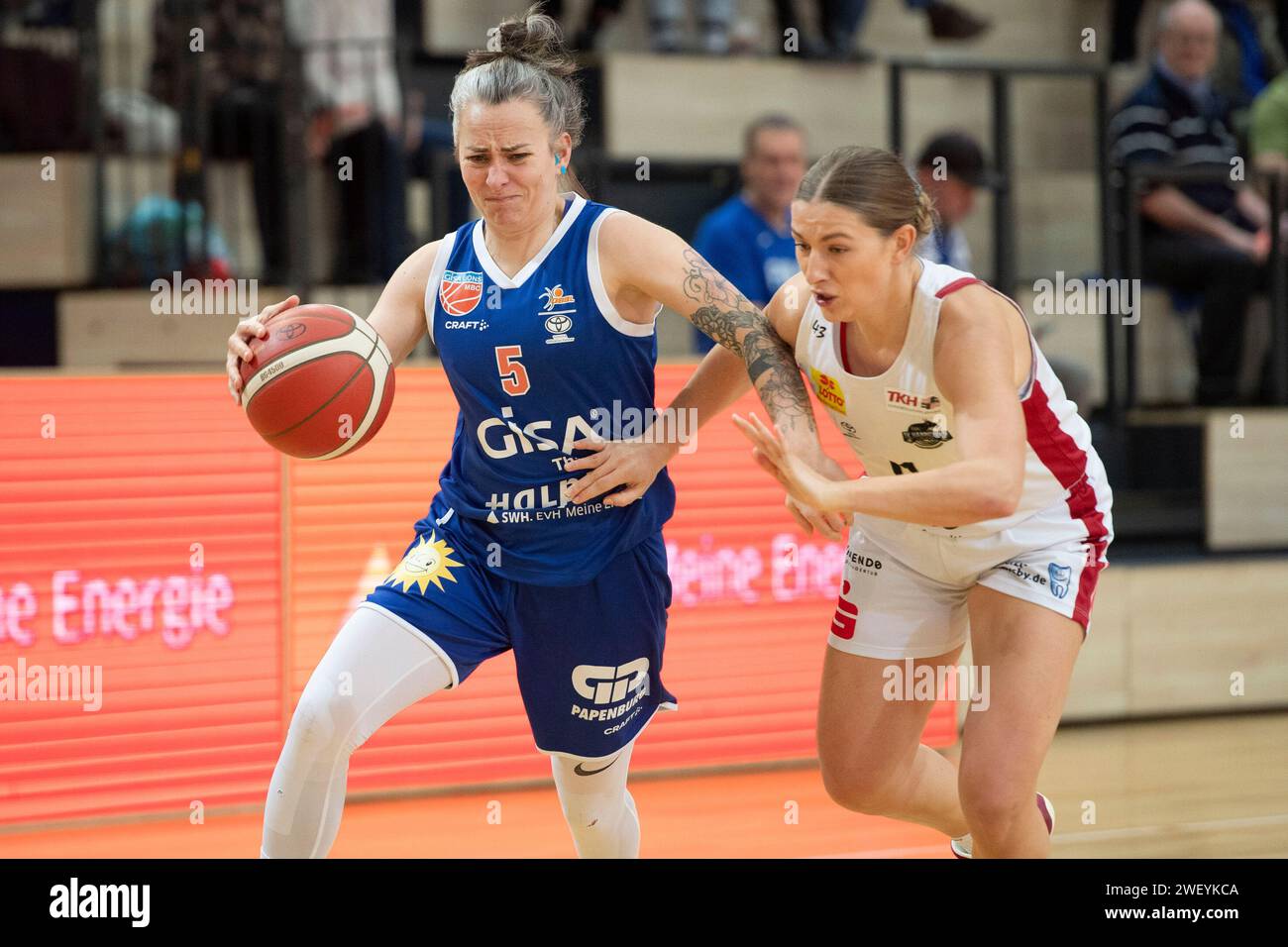 Halle, Deutschland. 27th Jan, 2024. Halle, Deutschland 27. Januar 2024: ...