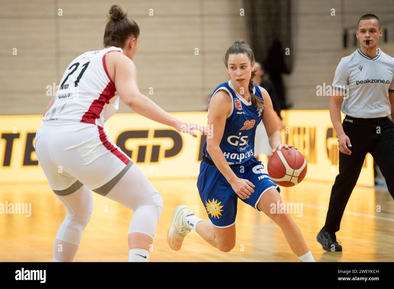 Halle, Deutschland. 27th Jan, 2024. Halle, Deutschland 27. Januar 2024: ...