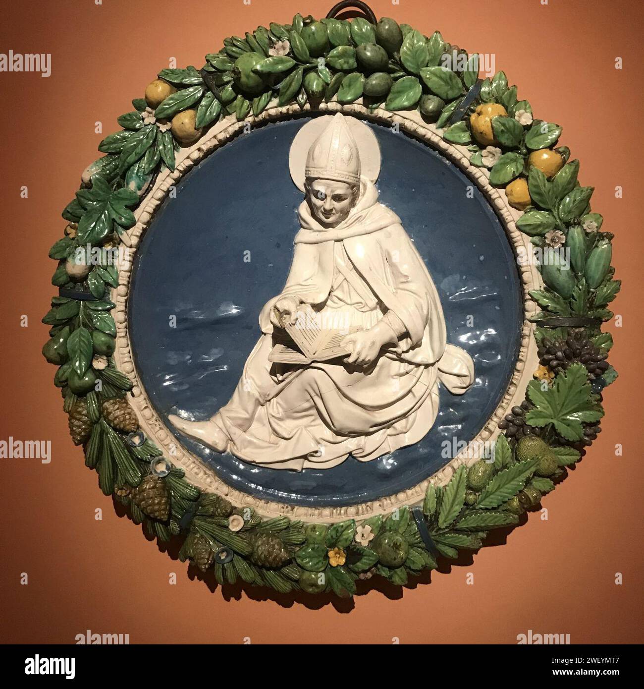 Andrea della robbia saint hi-res stock photography and images - Alamy