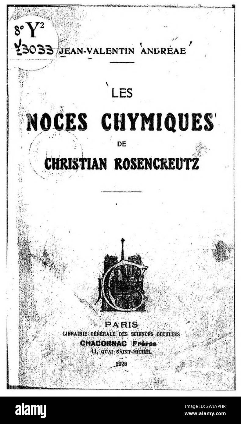 Noces chymiques hi-res stock photography and images - Alamy