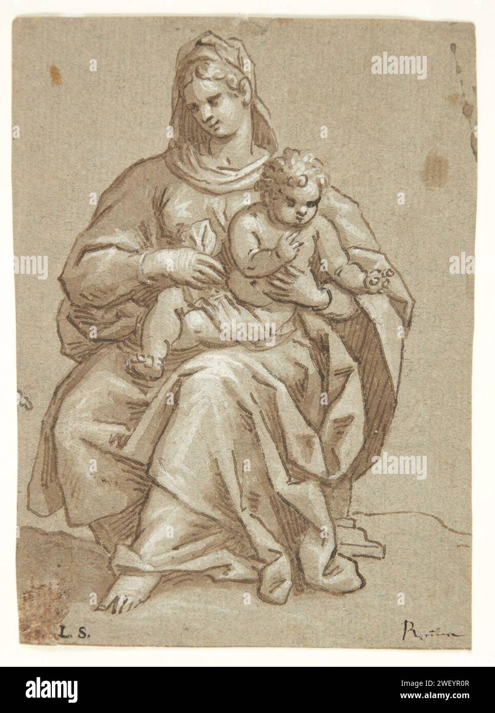 Maria med barnet hi-res stock photography and images - Alamy