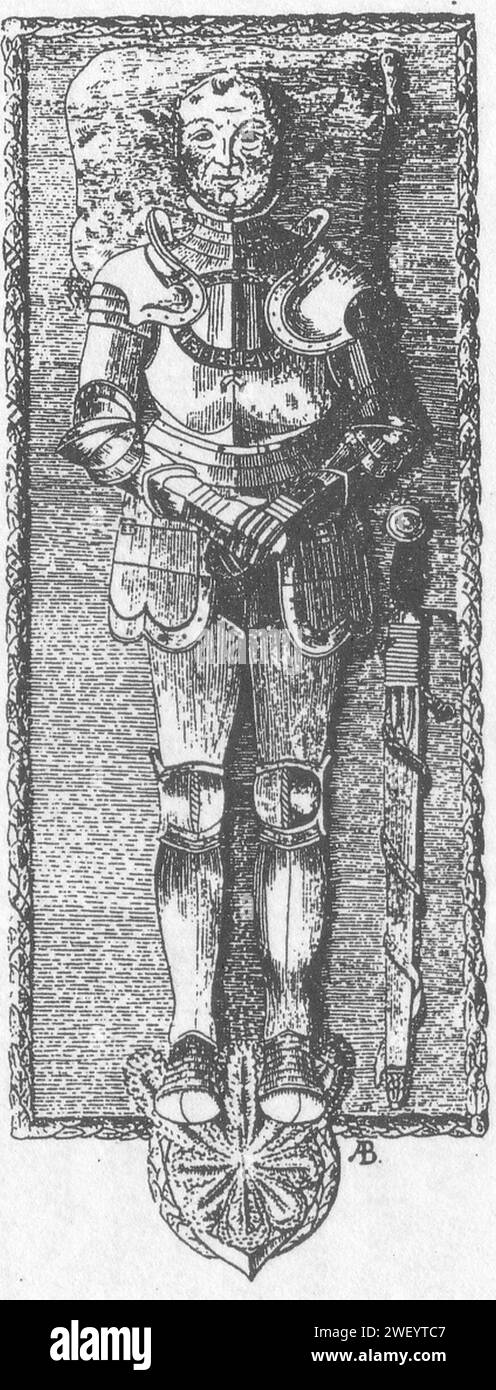 Andreaskirche Hoyer VI von oben Stock Photo - Alamy