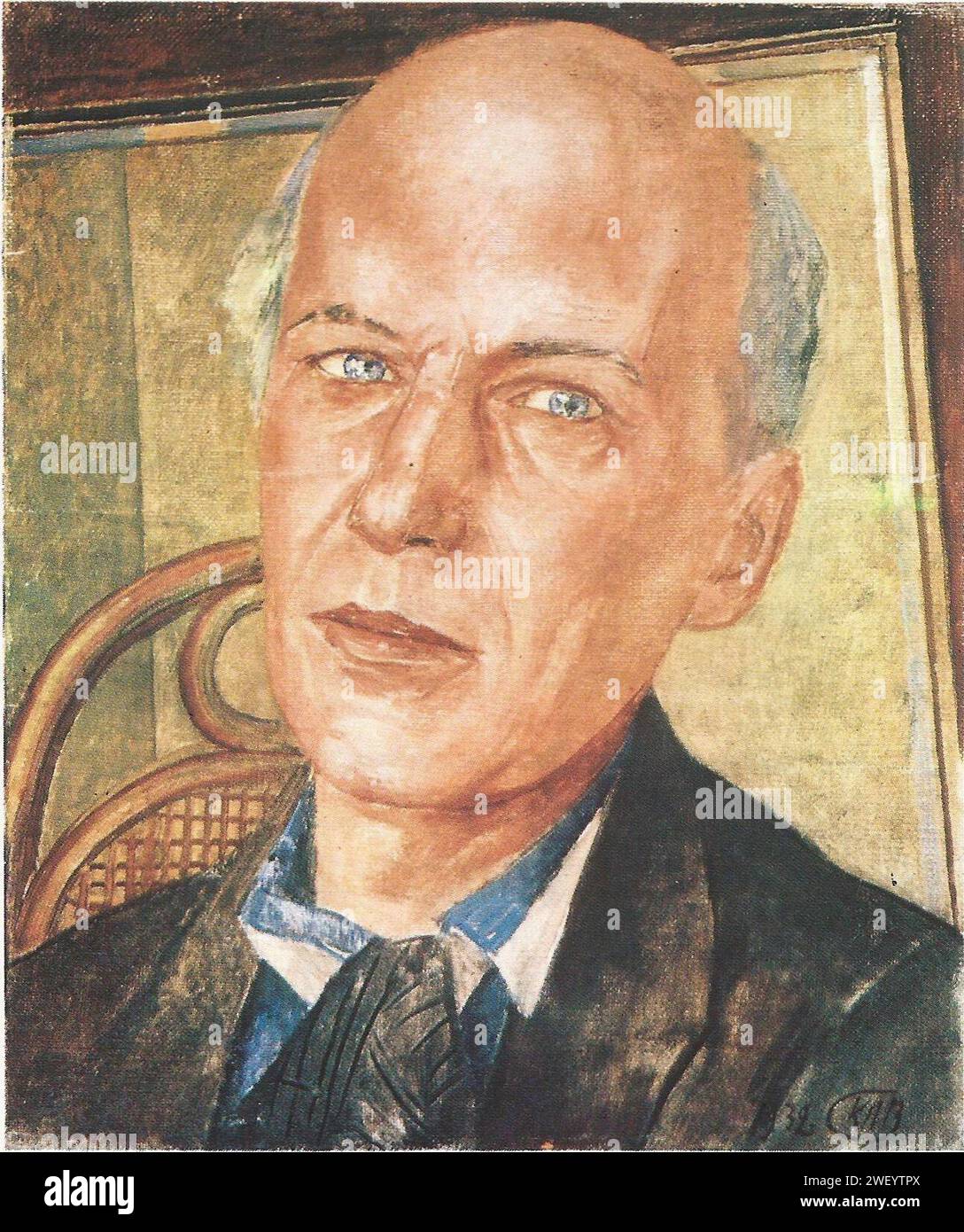 Andrej Belij (Petrov-Vodkin festménye Stock Photo - Alamy