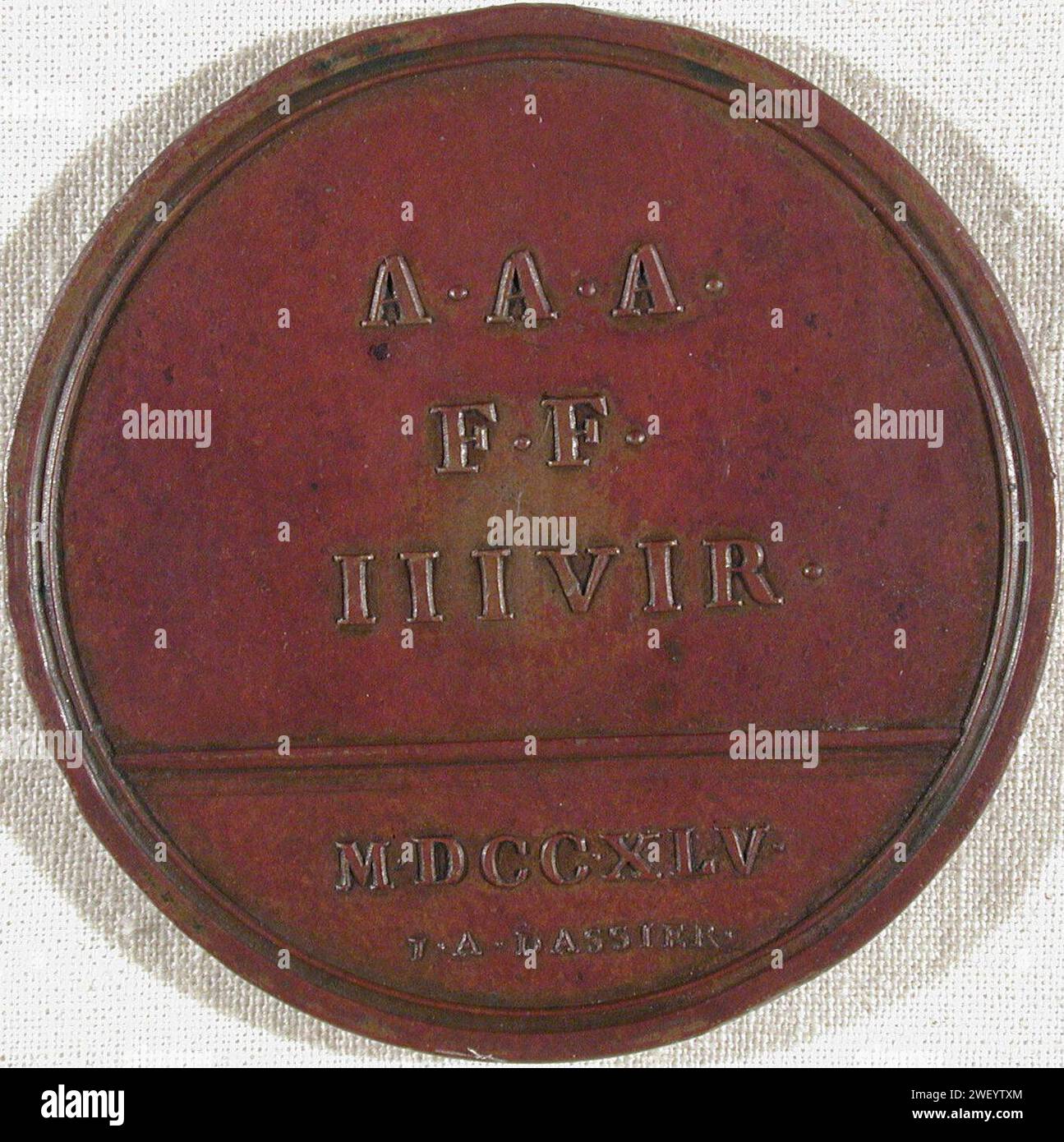 Andrew Fountaine MMA 2003.406.29 reverse Stock Photo - Alamy