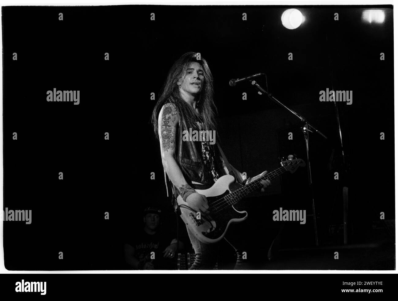 WILDHEARTS, CLASSIC LINE UP, 1992: A young Danny McCormack (bass) of ...