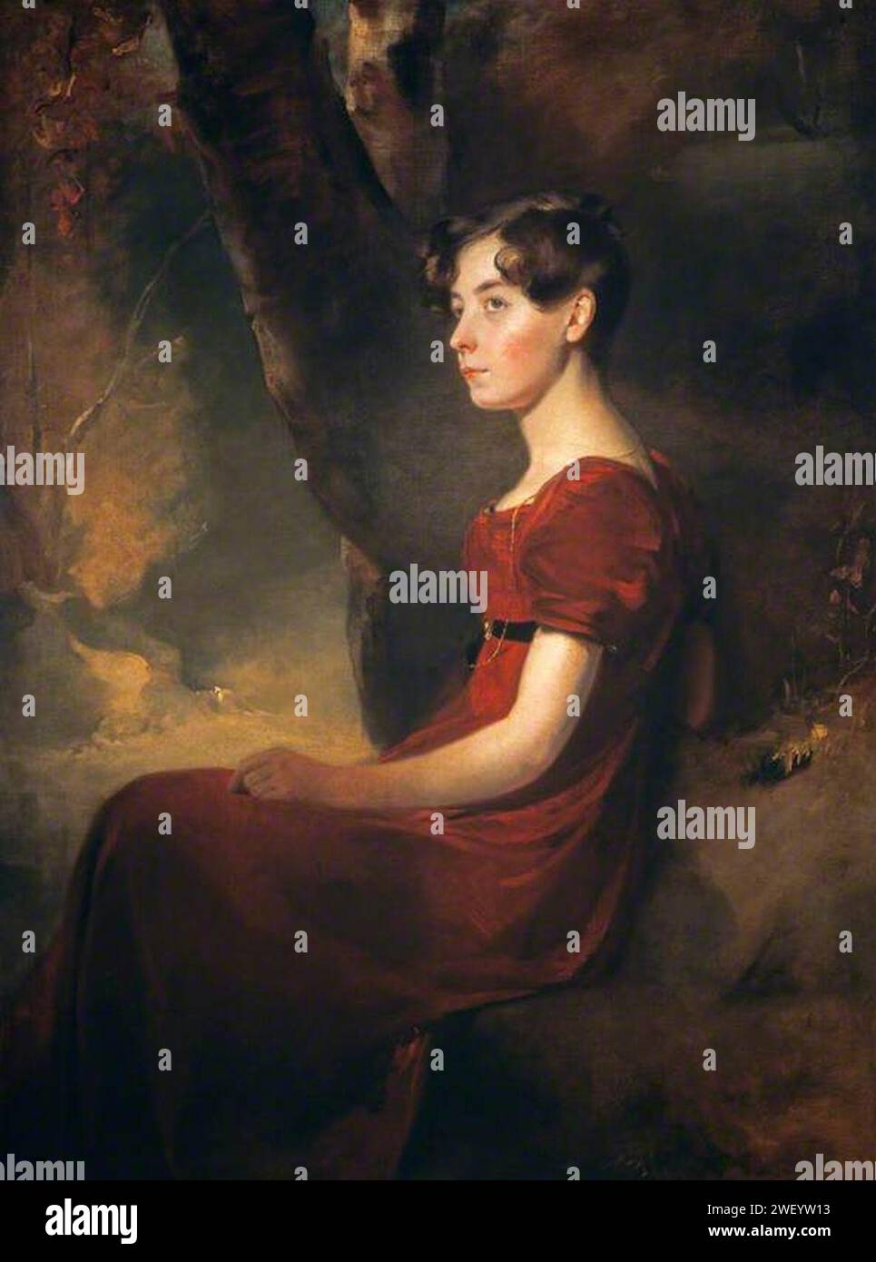 Andrew Geddes (1783-1844) - The Artist's Sister, Anne Geddes (1785–1843 ...