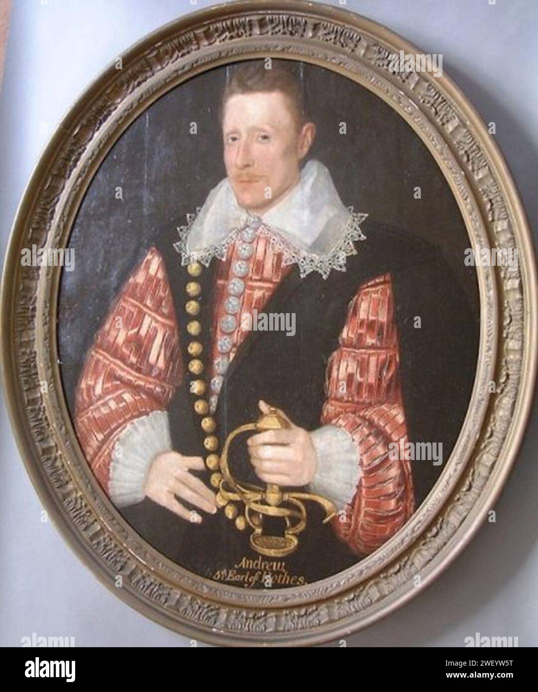 Andrew Leslie, 5th Earl of Rothes (uncropped Stock Photo - Alamy