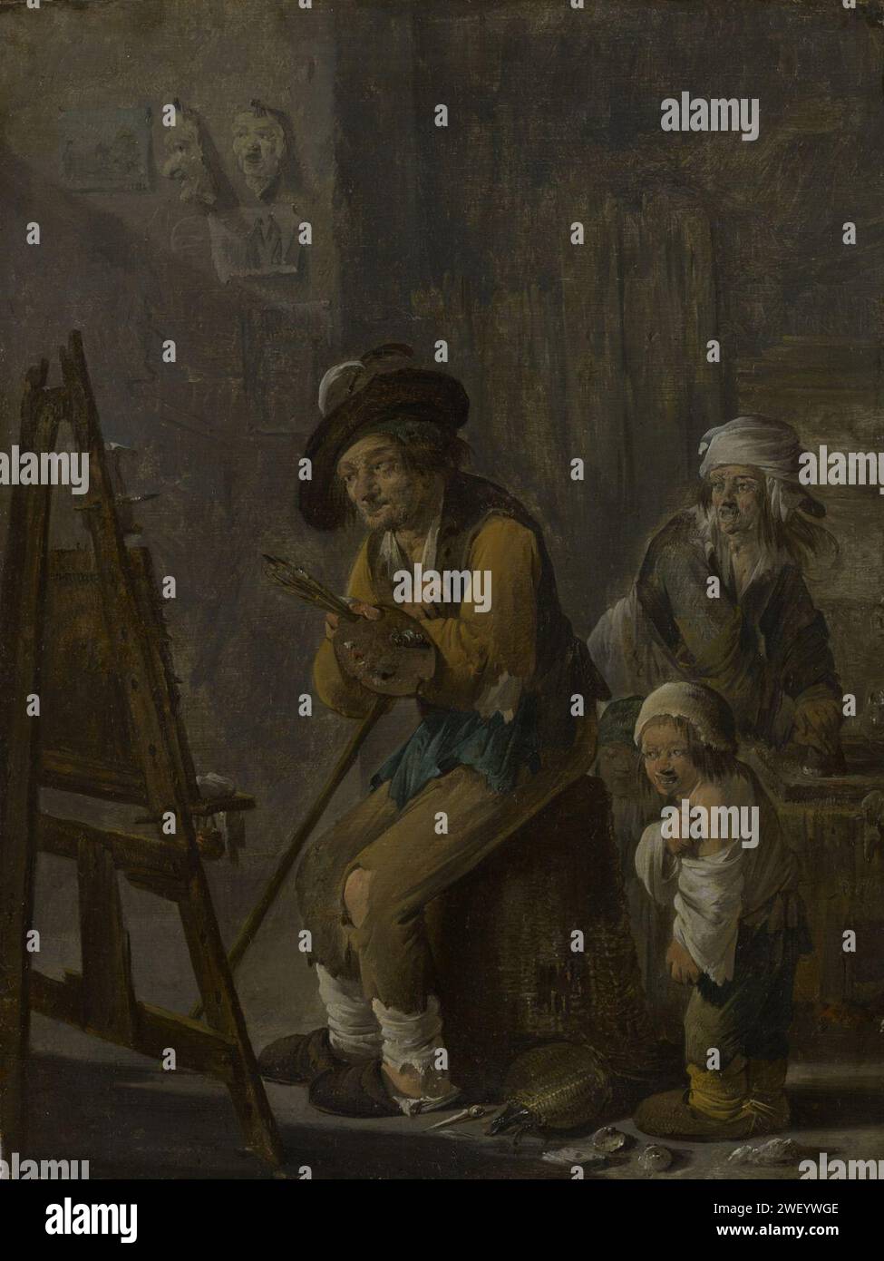 The poor painter hi-res stock photography and images - Alamy