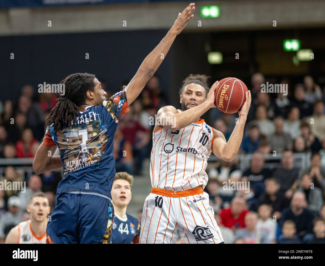 Heidelberg, Deutschland. 27th Jan, 2024. Evan Rietsch (MLP Academics ...