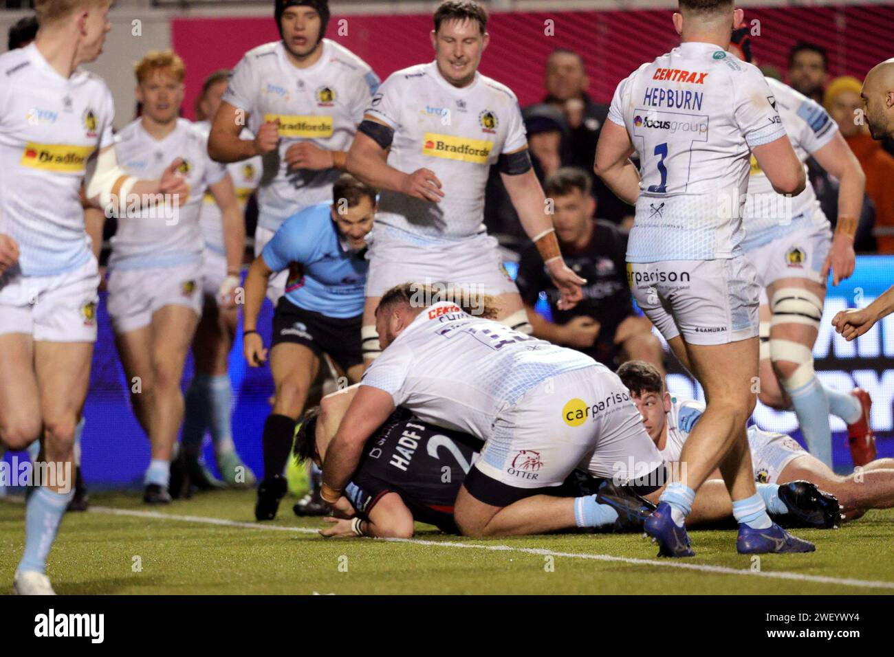 James hadfield saracens hi-res stock photography and images - Alamy