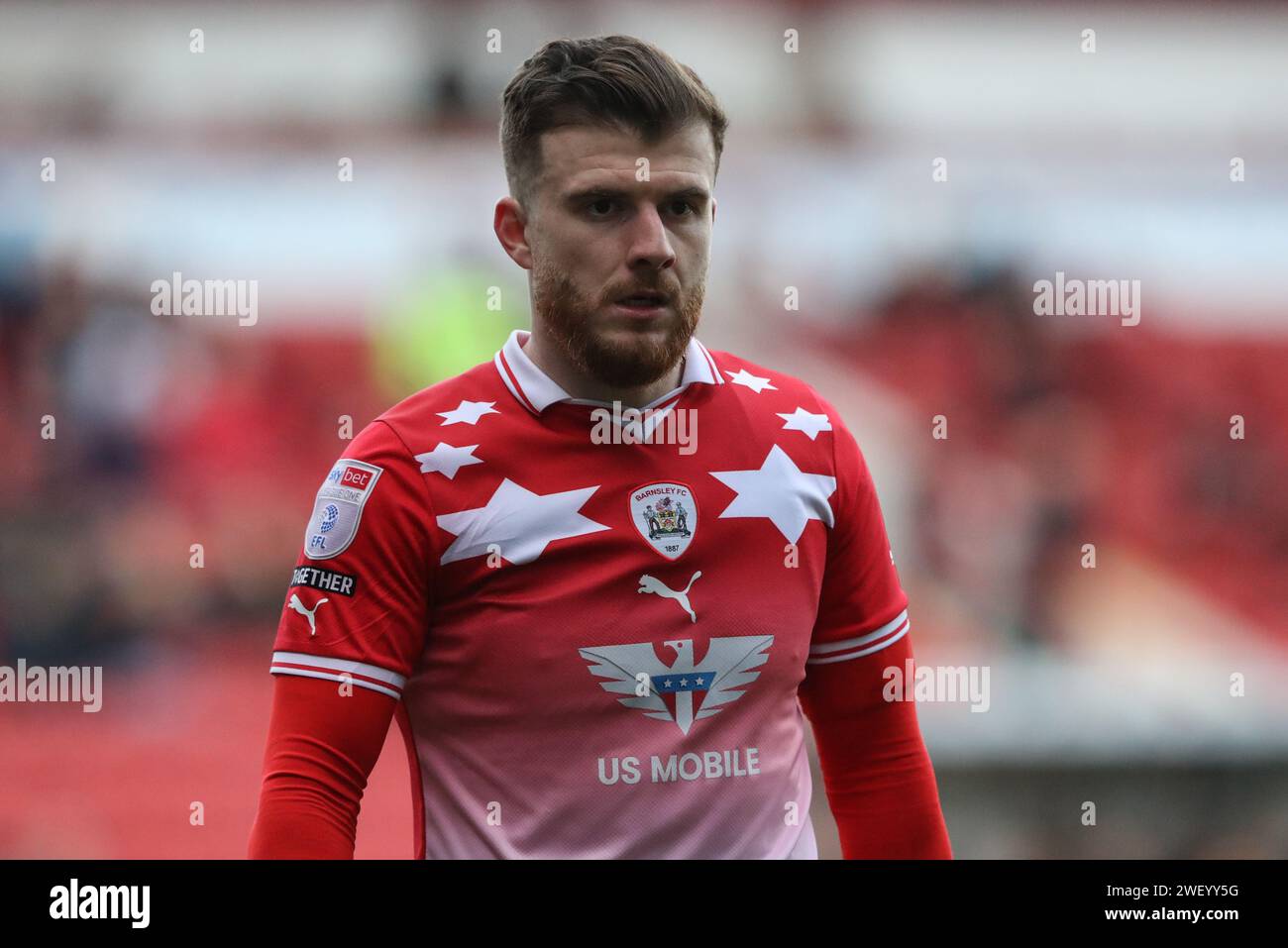 Nicky Cadden of Barnsley during the Sky Bet League 1 match Barnsley vs ...